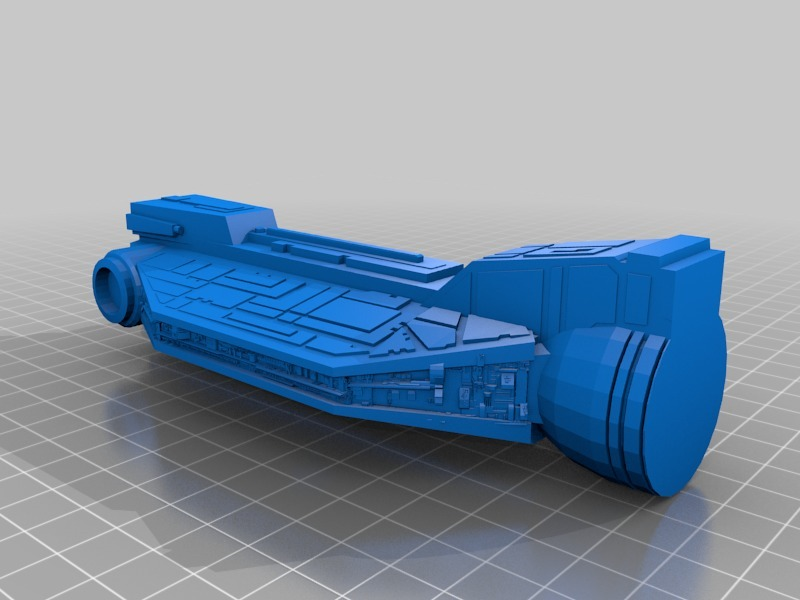 ⭐ Republic Cruiser from Star Wars TPM・Free 3D File for ・Cults