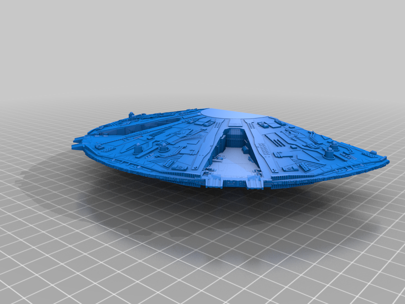 🎲 Cylon Basestar (from Battlestar Galactica TOS)・Free STL File for 3D ...