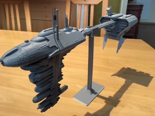 Nebulon-B Frigate・ 3D File for ・Cults