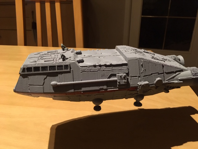 🎲 Battlestar Galactica Shuttle・Free 3D File for ・Cults