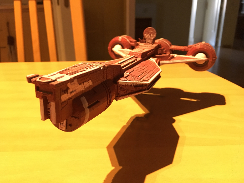 ⭐ Republic Cruiser from Star Wars TPM・Free 3D File for ・Cults