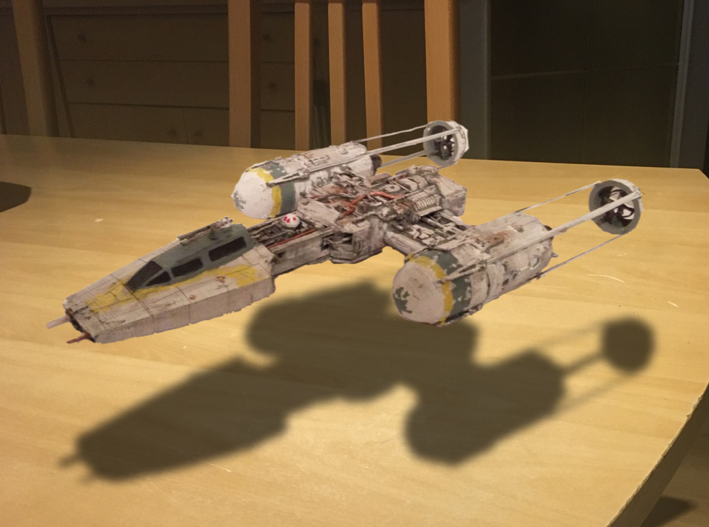 Y-wing (high detail)・ 3D File for ・Cults