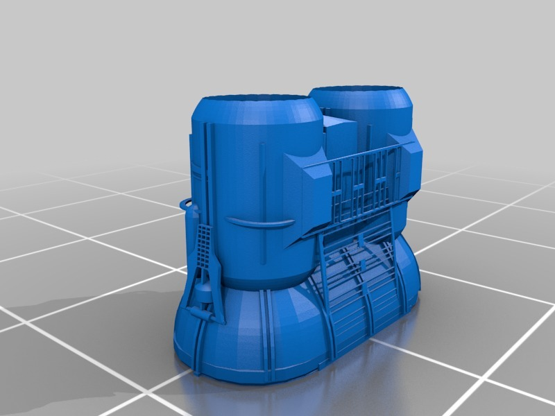 🎲 Cylon tanker・Free 3D File for ・Cults