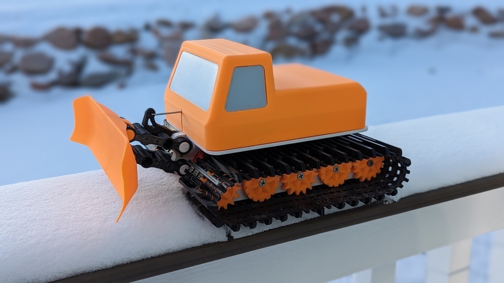 Free 3D file Cabin Body for 1/24 scale RC Snow Cat 🌨️ ・3D print design ...