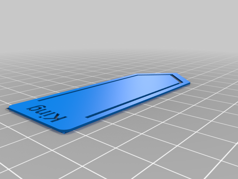 Free 3D file King bookmark 🤴 ・3D printable design to download・Cults