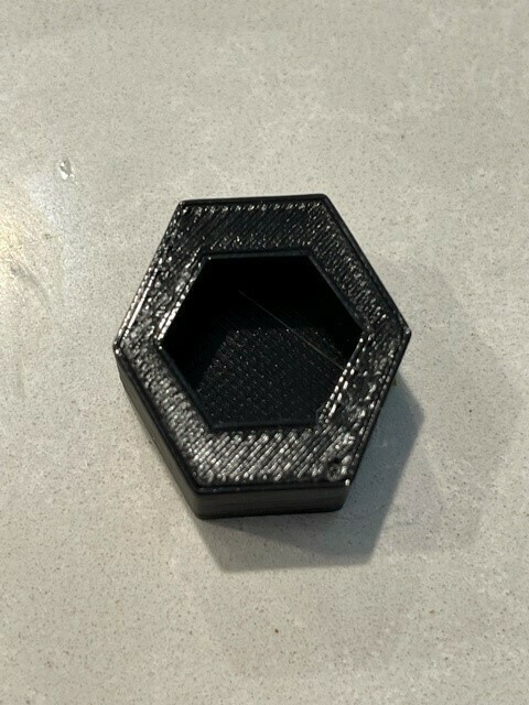🔩 Hex Bolt Cover/Foot for 3/8 inch bolt・Free 3D File for ・Cults