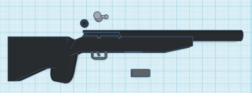 Free 3D file Fidget Sniper Rifle 👌 ・3D print design to download・Cults