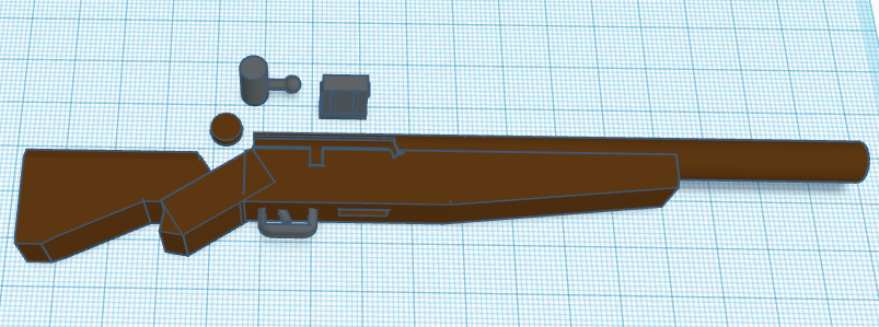 Archivo STL Fidget Rifle de francotirador V2 👌 ・Design para impresora ...