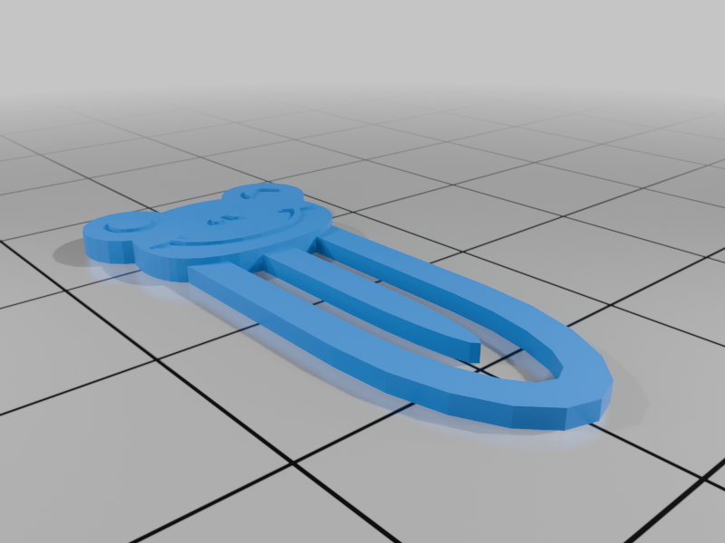 Free 3D file Cartoon Felix the Frog Paper Clips 🐸 ・3D print model to ...