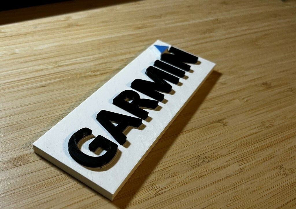 🚩 Garmin Sign・Free 3D File for ・Cults