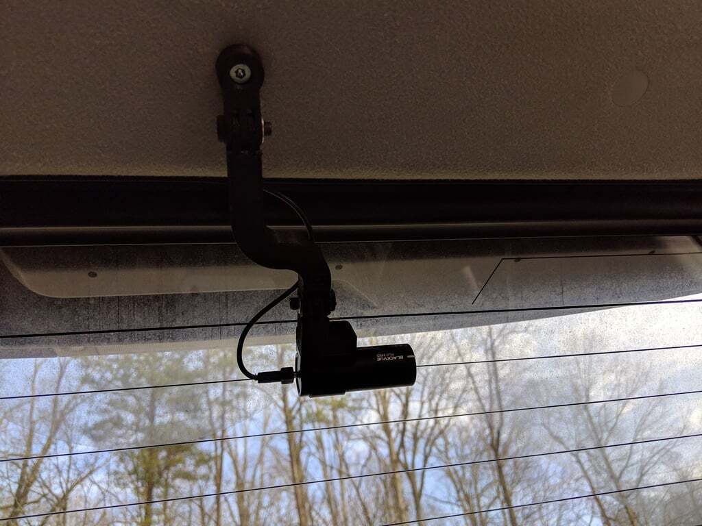 3D printable 4th & 5th Gen. 4Runner Rear Dashcam Mount・Cults