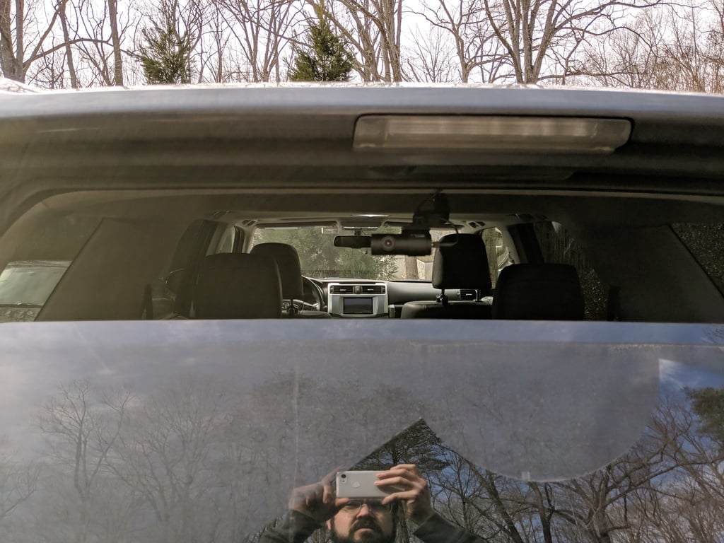 3D printable 4th & 5th Gen. 4Runner Rear Dashcam Mount・Cults