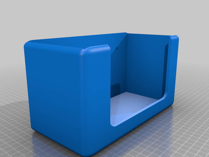 Free 3D file Wall Mount tissue Holder 🏢 ・3D print design to download・Cults