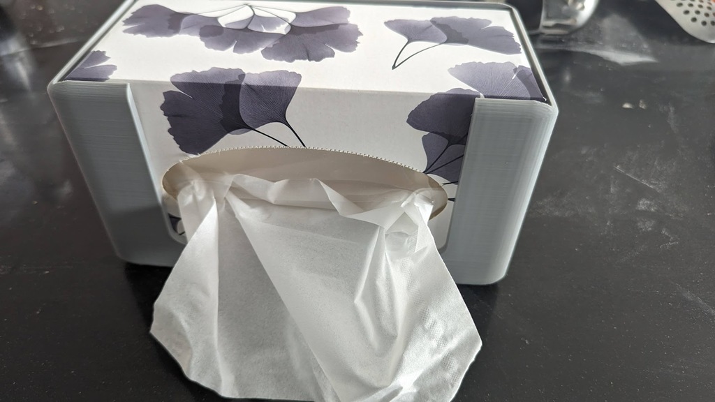 Free 3D file Wall Mount tissue Holder 🏢 ・3D print design to download・Cults