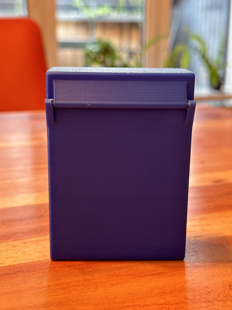 Free 3D file Slim Deck Box for Magic the Gathering with a Hinge 📦・3D ...