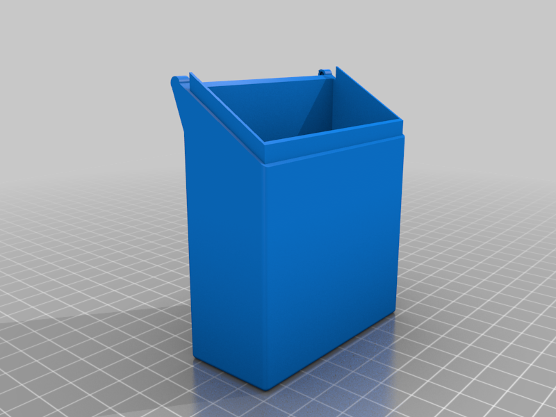 Free 3D file Slim Deck Box for Magic the Gathering with a Hinge 📦・3D ...