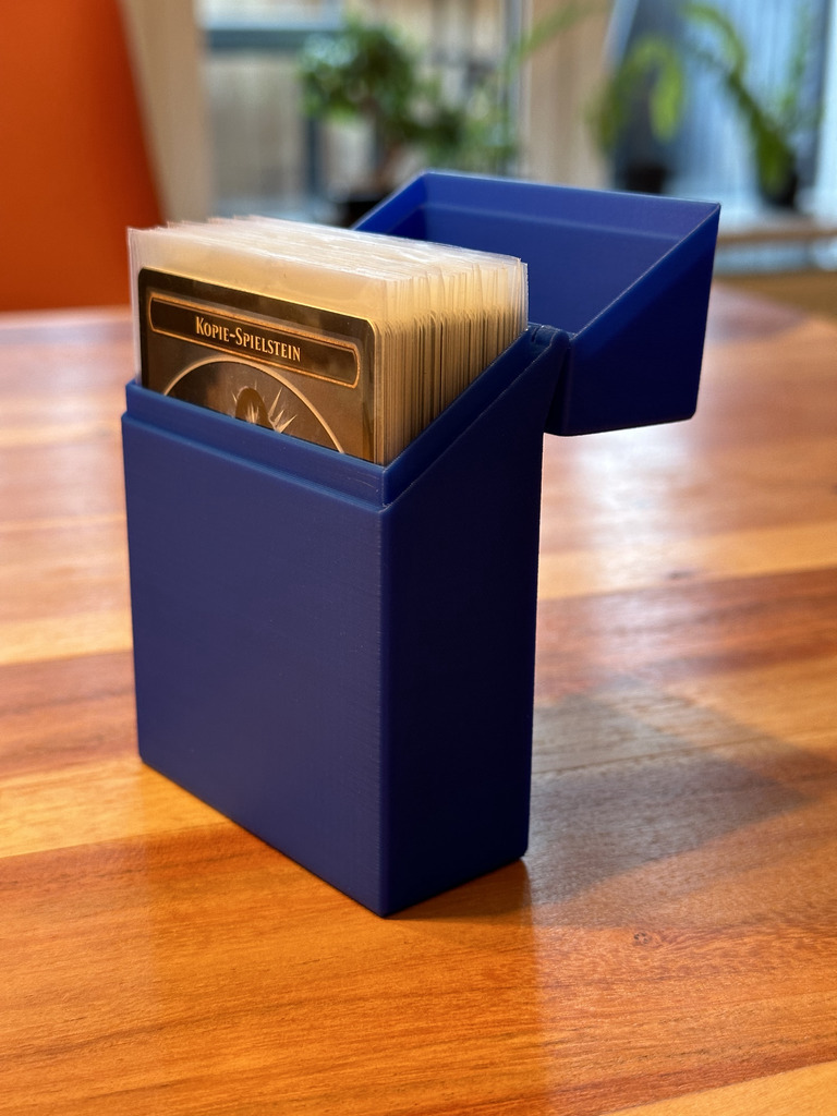 Free 3D file Slim Deck Box for Magic the Gathering with a Hinge 📦・3D ...