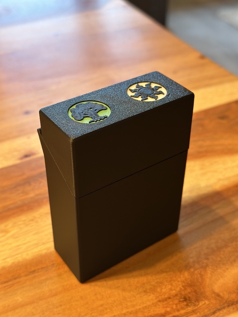 Free 3D file Slim Deck Box for Magic the Gathering with a Hinge 📦・3D ...