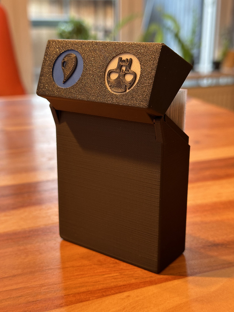 Free 3D file Slim Deck Box for Magic the Gathering with a Hinge 📦・3D ...