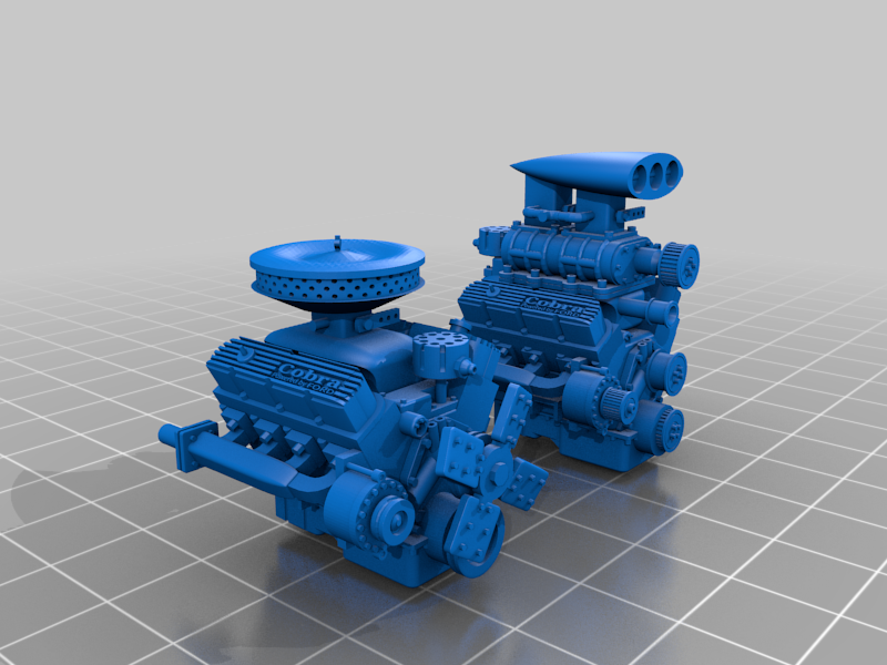 🧞‍♂️ Cmotor engine・Free 3D File for ・Cults