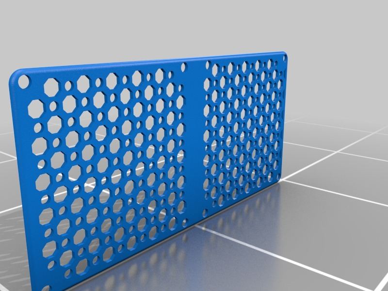 Free 3D file Dual 92mm fan grill 🖥️ ・3D printing design to download・Cults