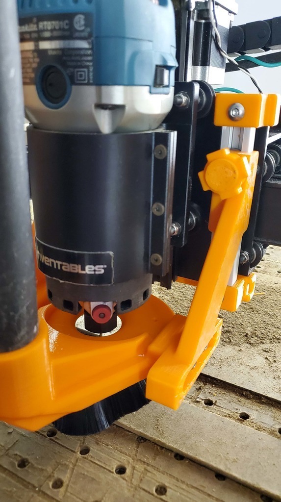 🌬️ Dust Collection Shoe for X-Carve Remix・free 3D file for ・Cults