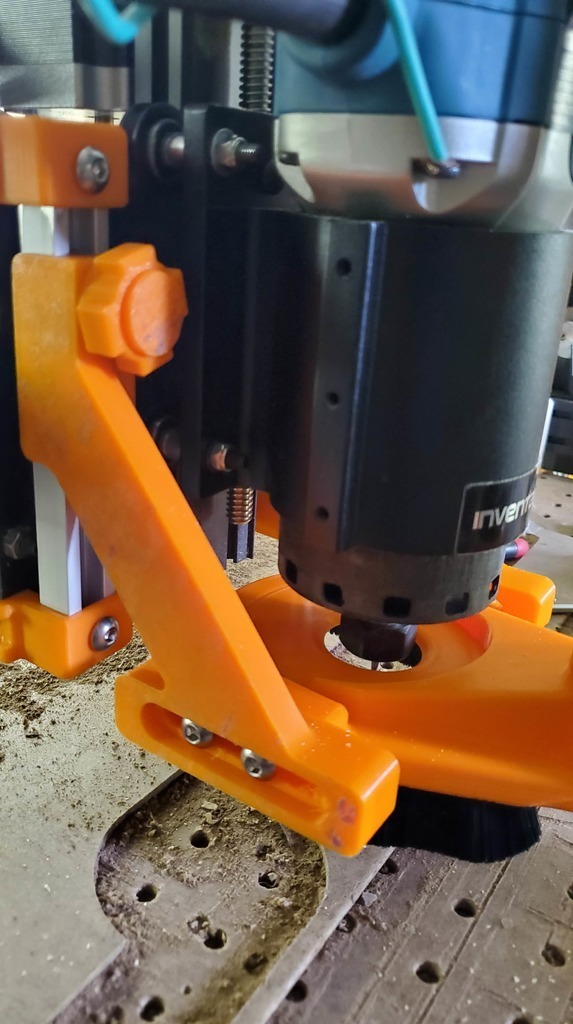 🌬️ Dust Collection Shoe for X-Carve Remix・free 3D file for ・Cults