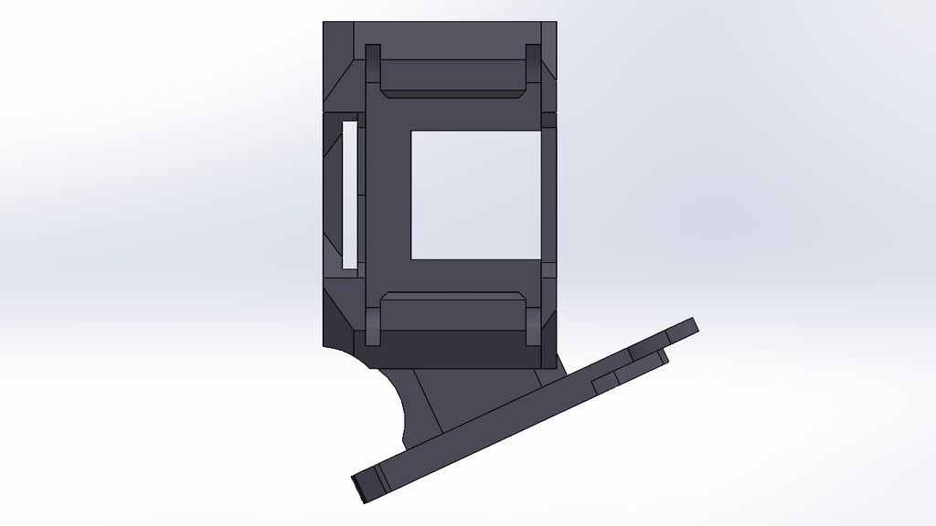 Archivo 3D gratis Rotor Riot Flow 5" DJI Action 2 Mount (25 grados de ...