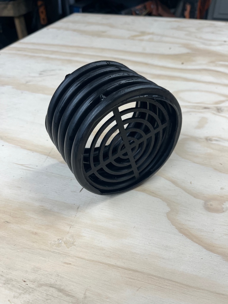 Free 3D file 4 inch big o pipe end grate 🔚 ・3D printer model to ...