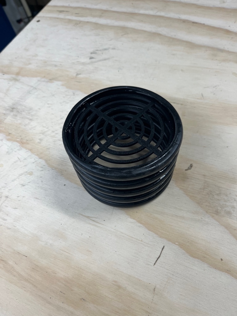 Free 3D file 4 inch big o pipe end grate 🔚 ・3D printer model to ...