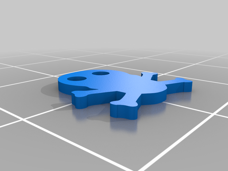 Free 3D file skull and crossbones 💀 ・Model to download and 3D print・Cults