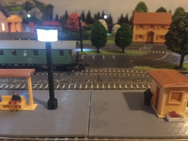 Free 3D file TT Scale Train Platform Lamp 🚆 ・3D printable model to ...