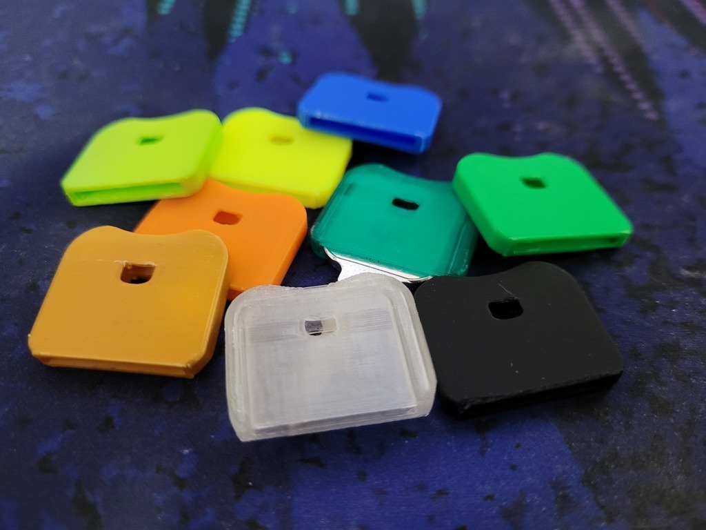 Free 3D file Color-Coded Key Cap for BURG Type X Keys 🔑 ・Design to ...