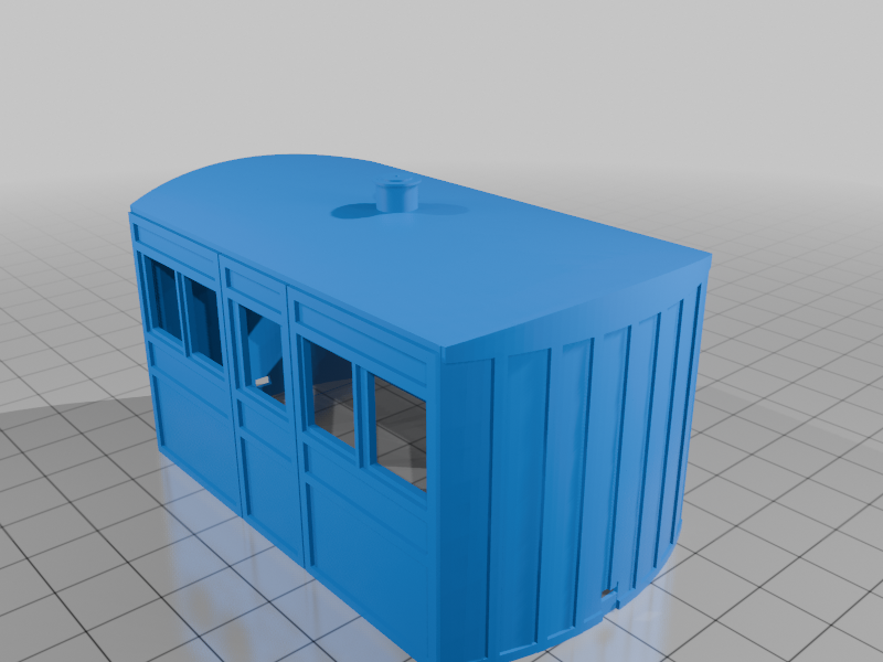 🐛 O16.5 7mm Narrow Gauge Ffestiniog Bug Box・Free 3D File for ・Cults