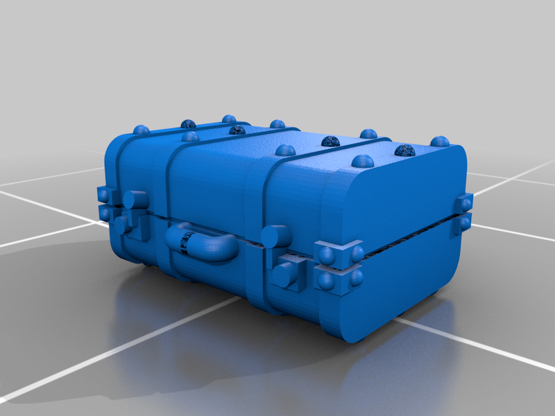 🥛 Clutter (Barrel, milk churn, trunks, brazier and crate)・Free 3D File ...