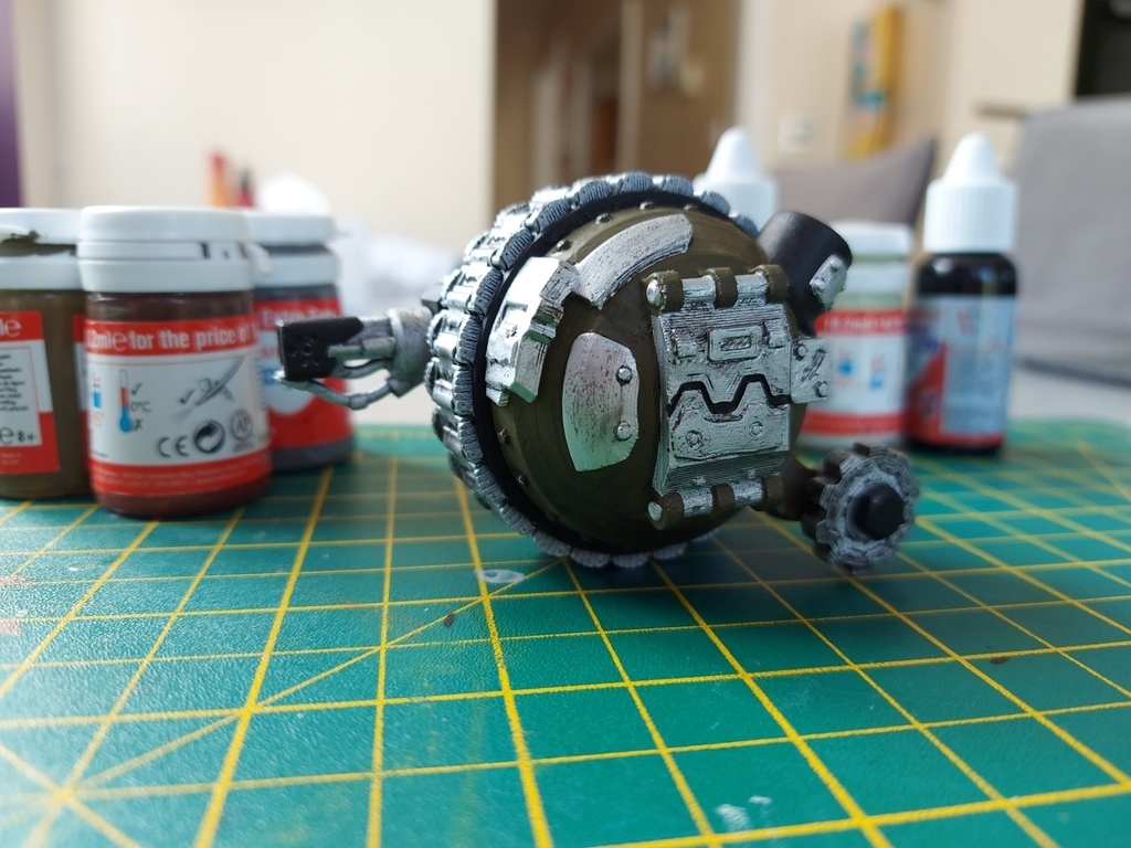 ⚔ Doom-wheel with rotation wheels・Free 3D File for ・Cults