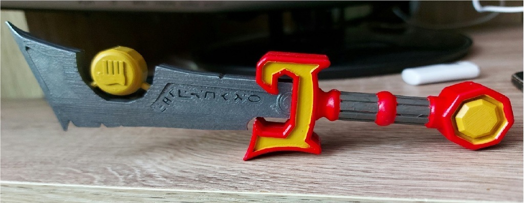 🗡️ Ashbringer WOW Paladin V2・Free 3D File for ・Cults