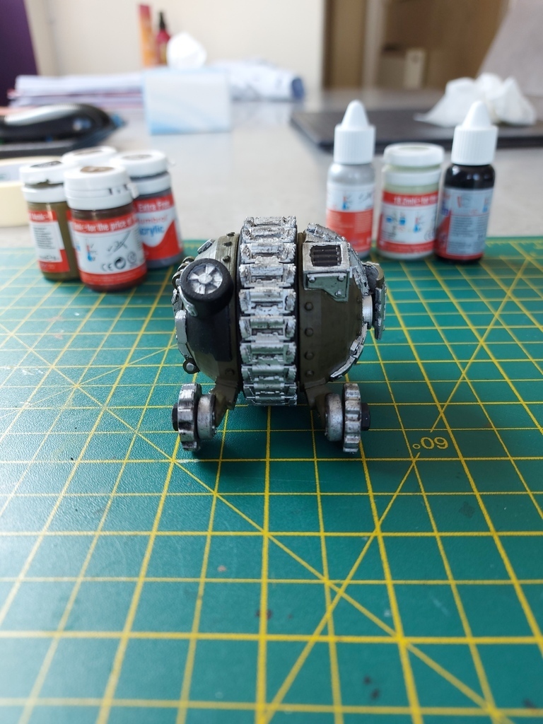 ⚔ Doom-wheel with rotation wheels・Free 3D File for ・Cults