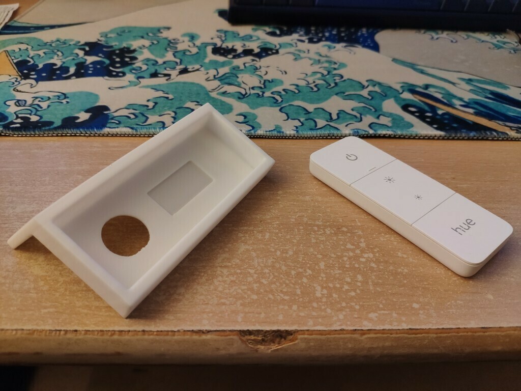 Free 3D file Philips Hue Dimmer Desktop Holder (for new dimmer) 🆕 ...