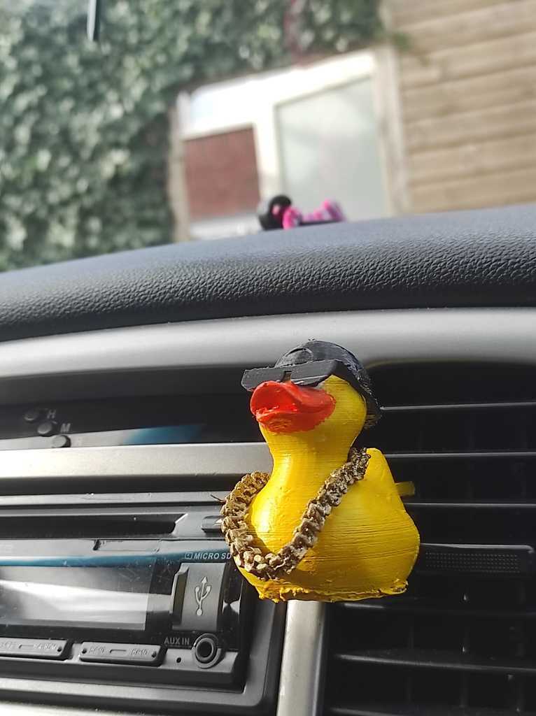 🚗 Gangsta ducky for car AC grill・Free 3D File for ・Cults