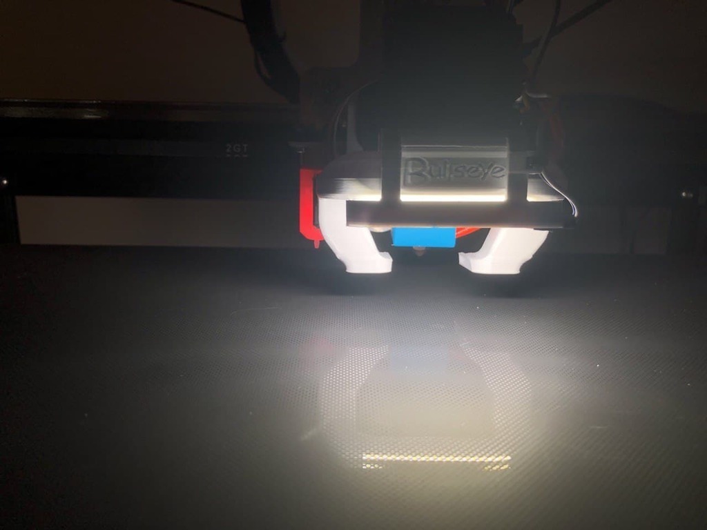 🎯 Ender 3 V2 + Ender 5 Bullseye LED Strip Holder・ 3D File for ・Cults