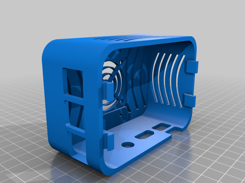 Free 3D file OctoPi Case Noctua Fan modification 🧞‍♂️・3D printer model ...