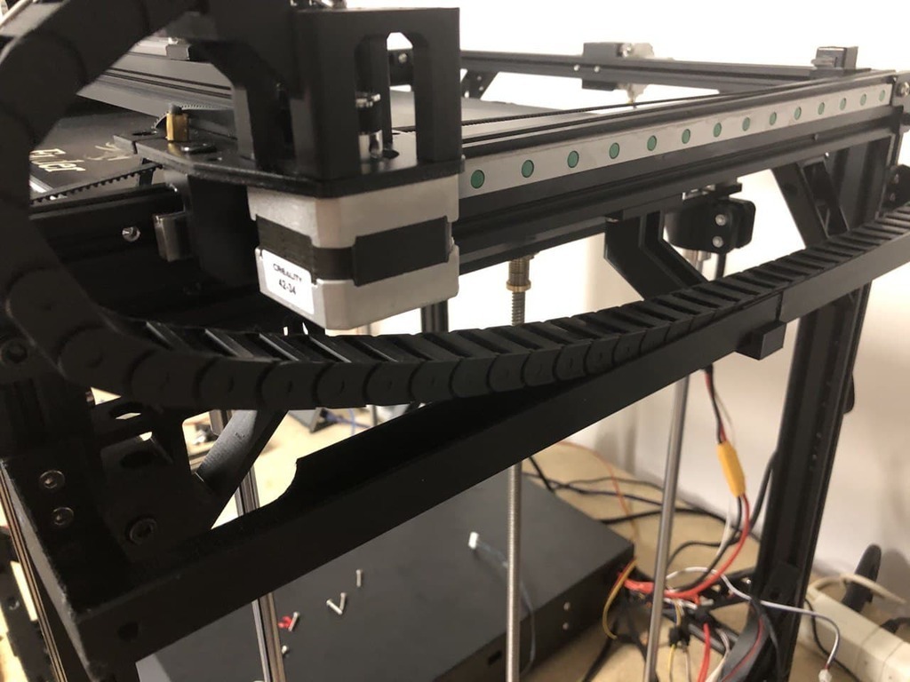 Free 3D file Ender 5 Plus Cable Chain Tray + Holder ・3D printable ...