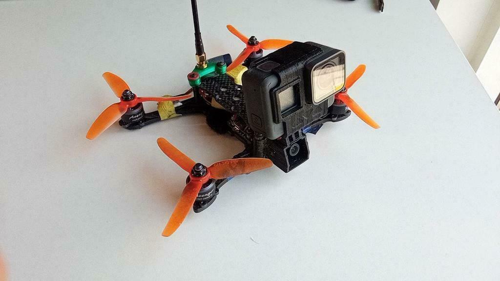 Free 3D file Camera protection, GoPro mount, IFlight IH4 📷 ・3D ...