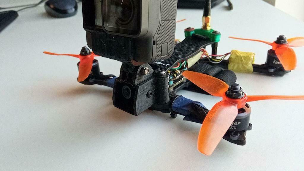 Free 3D file Camera protection, GoPro mount, IFlight IH4 📷 ・3D ...