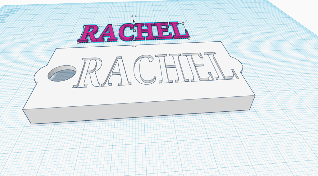 Free 3D file Stanley Nameplate Rachel 🎭 ・3D printable object to ...