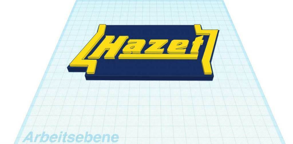 Free 3D file HAZET Logo old 👴 ・3D printing template to download・Cults
