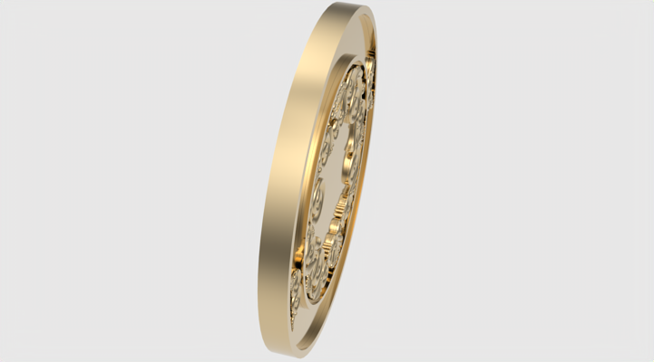 3D file Engraved Sun and Zodiac Medallion 3D print ☀️ ・3D print design ...