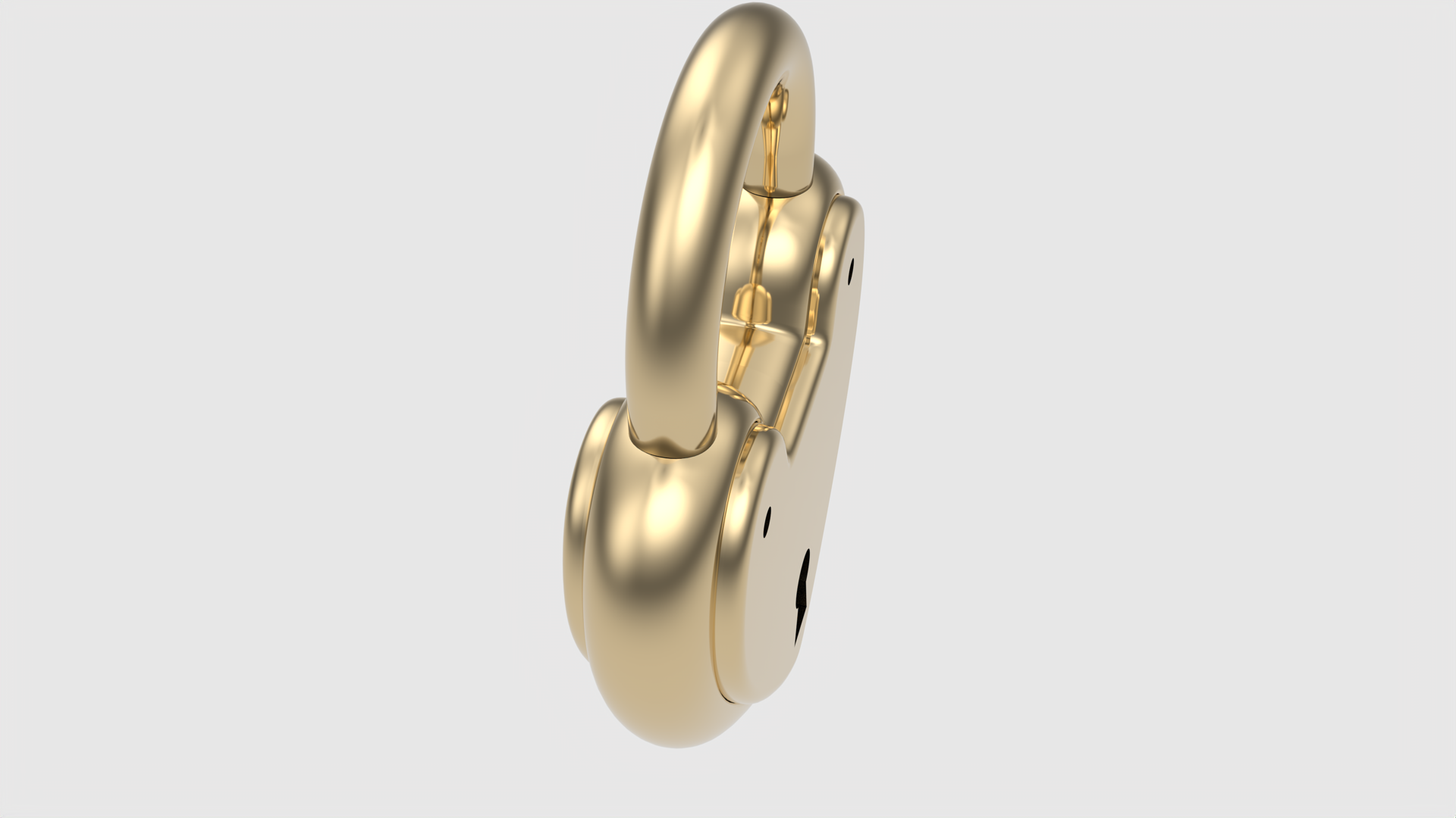 3D file Heart Padlock Pendant 3D print 💜 ・3D print model to download・Cults