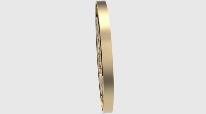 3D file Engraved Sun and Zodiac Medallion 3D print ☀️ ・3D print design ...